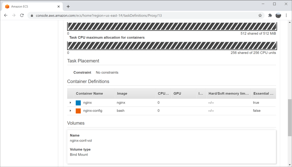 Mounting Configuration Files in Fargate – kichik's blog